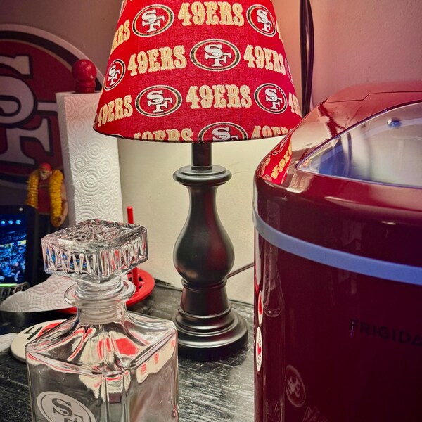 Firefighter Lamp Shade. Fire Department. Firetruck. Shades Are 9.5" X 5 ...