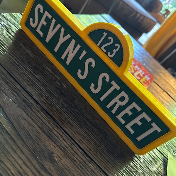 Street Signs! Custom Name Plate, Gamer Gift, Nursery, Kid Room Sign ...