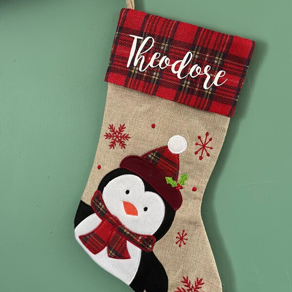 Personalised Christmas Stocking - Personalised Stocking - Christmas ...