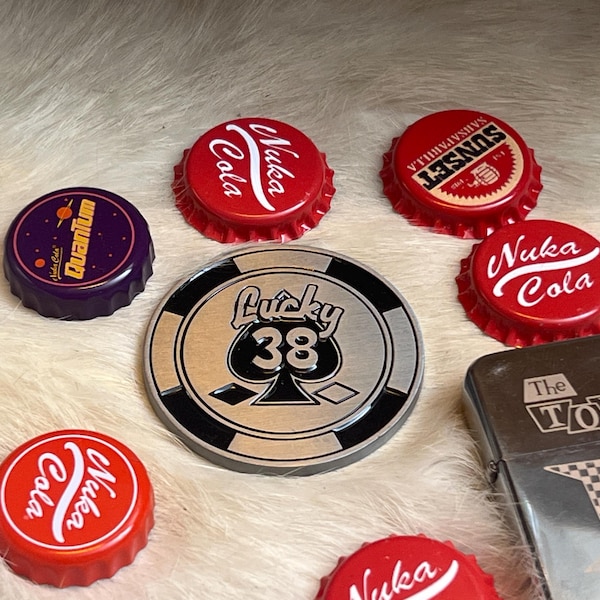 NCR Officer Beret Pins Bear and Star Fallout New Vegas Inspired - Etsy