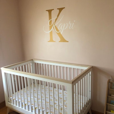Bedroom Wall Decal for Girls Personalized Name Wall Decal Girls Nursery ...