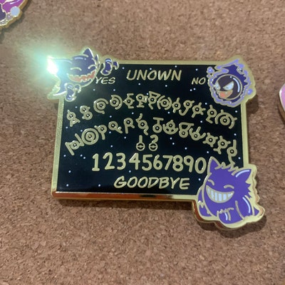 Gengar Ouija Board Enamel Pin - Etsy