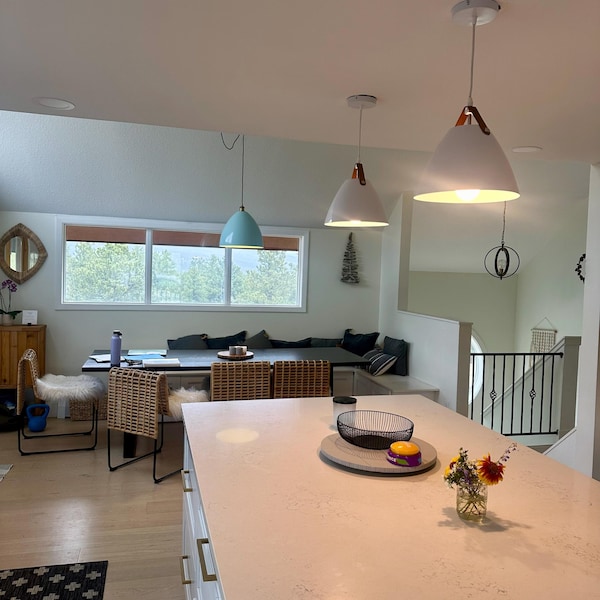 Hemp Rope Pendant Light With Knot Nautical Lighting Manila Rope Lamp ...