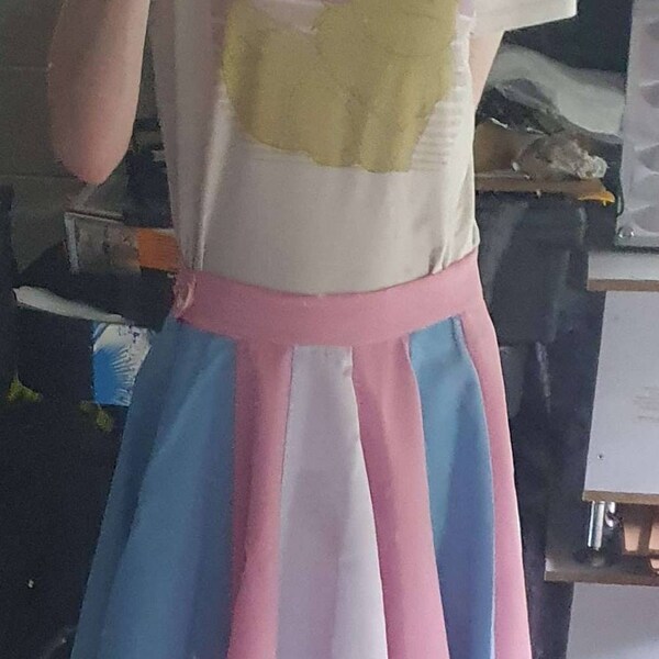 LGBTQ Pride Flags Skirt,lgbt Flag Skirt, Parade Skirt, Transgender Flag ...