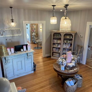 French Antique Repro Check Out Counter/ Reception Desk/ Cash Wrap ...