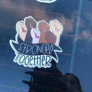 Squad Goals Strong Women Vinyl Sticker | Etsy