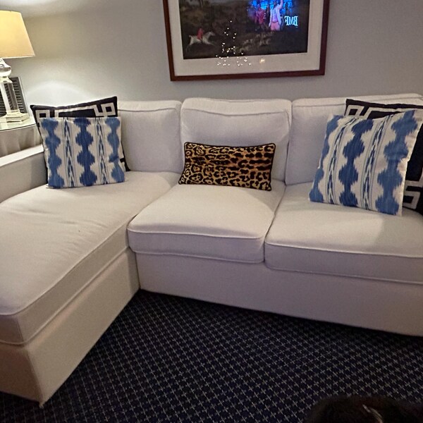 Lisa Fine Mirabel Pillow Cover in Lilac MIR/42 on Both Sides ...