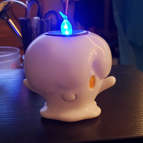 GLOWS in the Dark! Pokemon Litwick Twinkling Light-up Candle Figurine ...