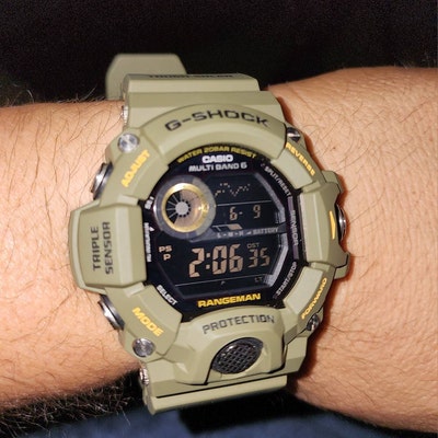 Casio MDV106-1AV Duro Custom Magnifier Window S/steel - Etsy