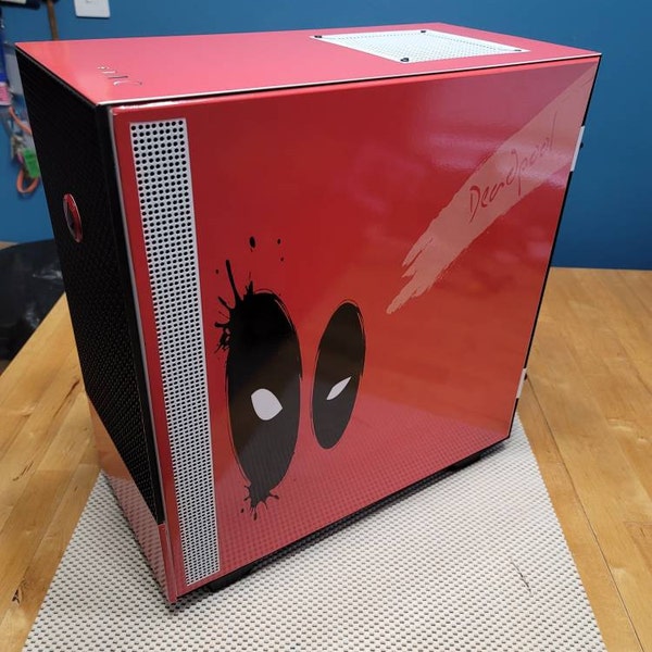 Custom Image NZXT H510 PC Case Skin | Custom Computer Case Skin Decal ...