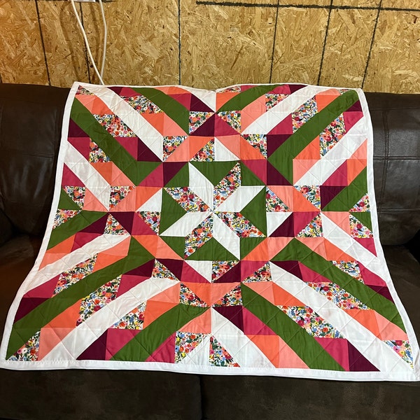Twisted Star Quilt Pattern - Etsy