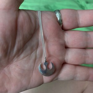 Persevere Sterling Silver Rune Pendant | Etsy