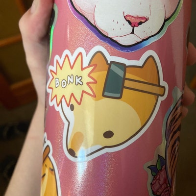 BONK Dog Meme Stickers - Etsy