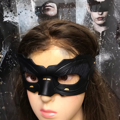 Made to Order: Leather Super Hero Villain Cosplay Mask - Etsy