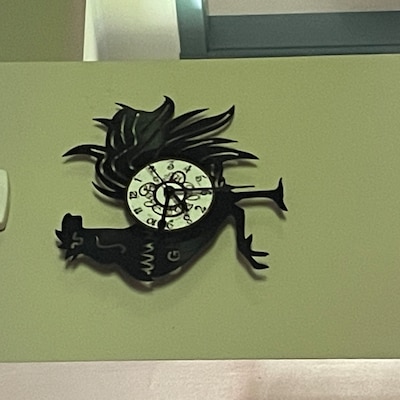 Hunting/deer Themed Vinyl Record Clock FREE SHIPPING in - Etsy