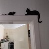 Black Labrador Dog Door Topper Silhouette Picture Frame Shelf Great ...
