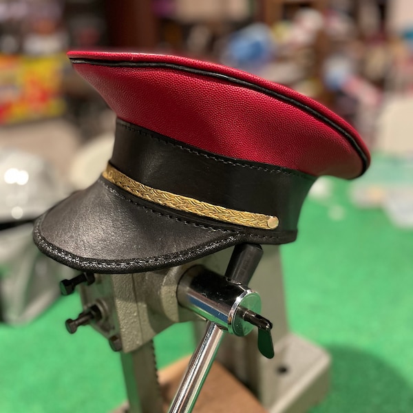 Leather Officer Hat Pattern - DIY PDF With Easy Tutorial - Etsy