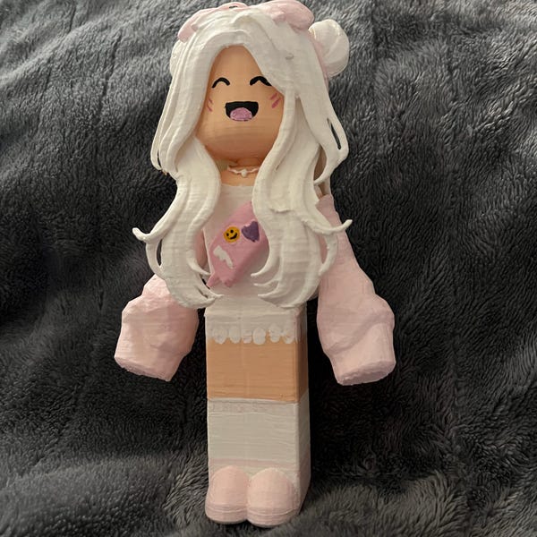 Custom Avatar Figure - Personalized 3D Printed Roblox Character - Etsy