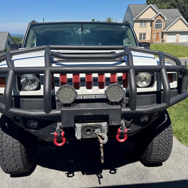 Custom Hummer H2 Grill Inserts – Snap-in, No-drill, 4 Designs & 9 ...