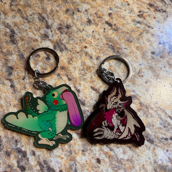 Monster Hunter Charm Keychain Monhun Tigrex Khezu Tetranodon Astalos ...