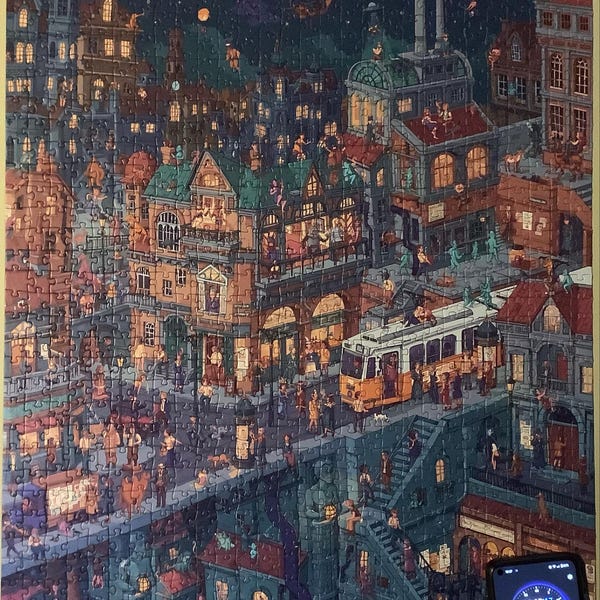 The Sinister Citadel - 1000 Piece Jigsaw Puzzle - Etsy