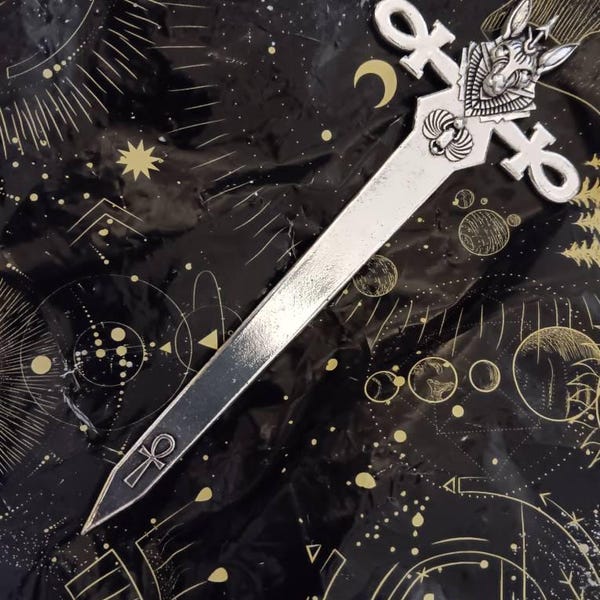 Goddess Lilith, Sigil of Lilith, Yule Tree Ornament, Witch Decor, Pagan ...