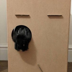 The Castle Corrugated Cardboard Castle for Bunny Rabbits & Cats - Etsy UK