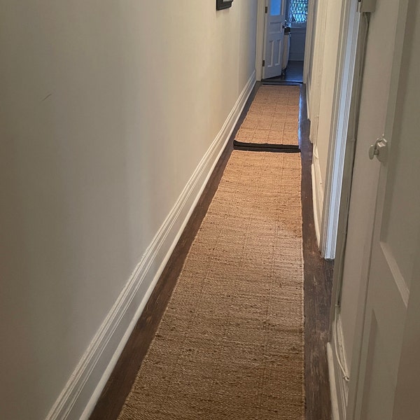 Southwestern Navajo Wool Jute Area Rug Vintage Kilim Pattern Handmade ...