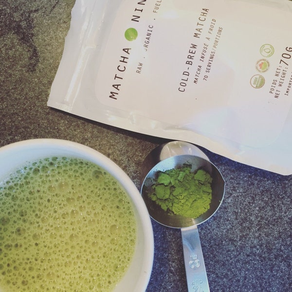 Organic Matcha Ninja Powdered Green Tea. 70 Servings. Smooth & Non ...