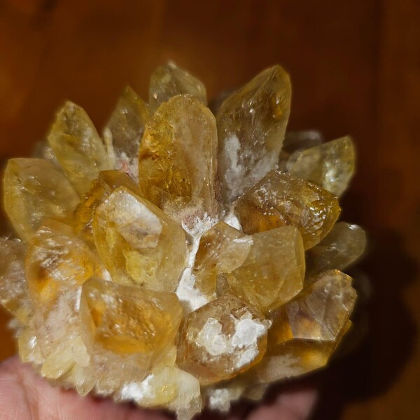 190-200g Rare Beautiful Sky-blue Flame Ring Quartz Crystal Cluster ...