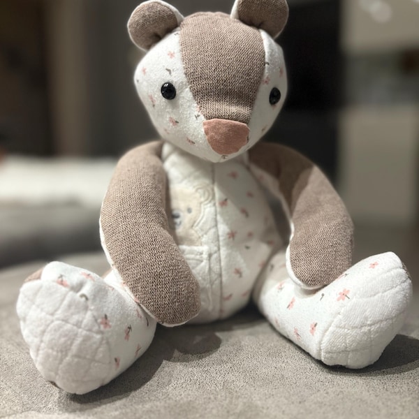 Memory Bear Pattern and Bunny Sewing Pattern Pdf , Teddy Bear Pattern , Plush Sewing Pattern ...