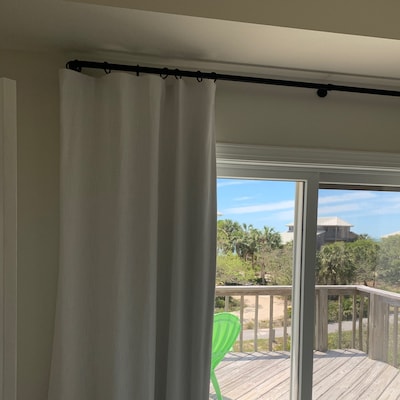 Rectangle Acrylic/metal Bracket for Rectangle Lucite or Acrylic Drapery ...