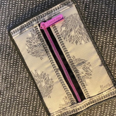 ITH A6 and A5 Set Notebook Cover Machine Embroidery File 8x12 ...