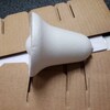 Styrofoam Bells, Four Different Sizes Polystyrene Bells 8cm 9cm 11cm ...