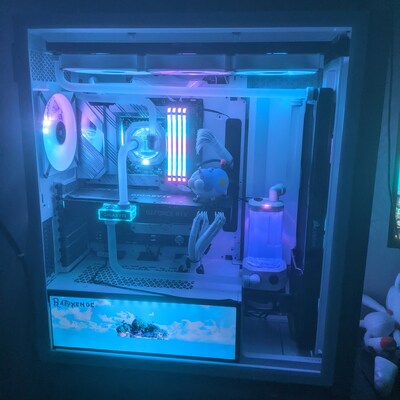 Custom Rgb Pc Case Light Decoration Board Panel Water Cooling Pc Decor ...