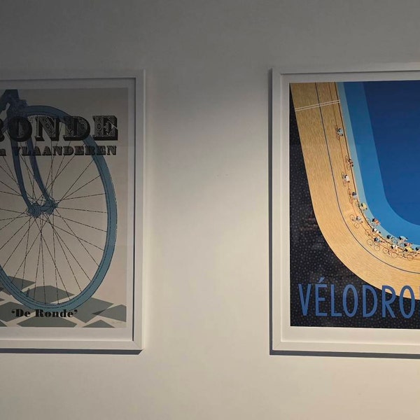 Peloton Cycling Poster, Cycling Art Print, World Road Race Championship ...