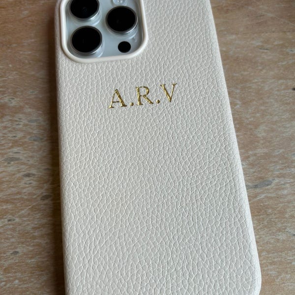 Custom iPhone 11 Case With Initials, Custom iPhone 11 Case, Embossed ...