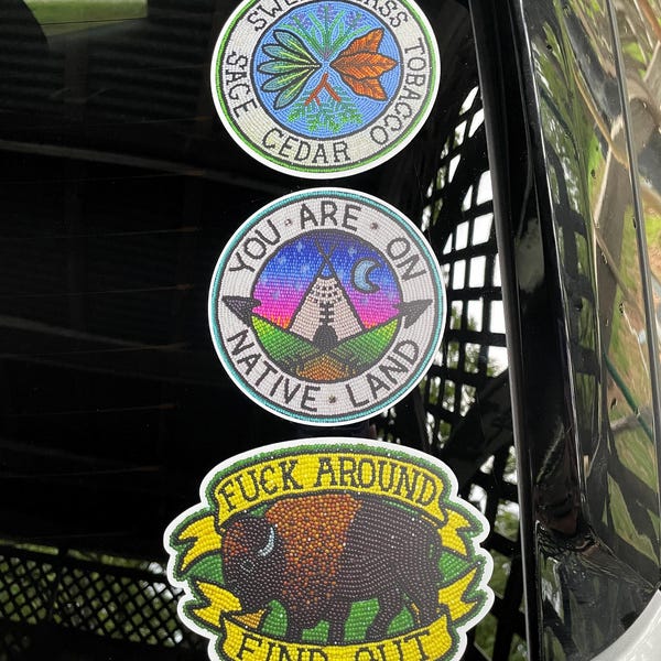 You Are on Native Land Sticker - Etsy