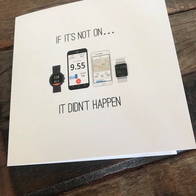 Marathon Card on a Scale of 1 to 10 Funny Marathon Card Marathon ...