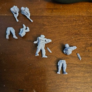 Specialized/command/recon Infantry Heck Ghosts 28mm Thatevilone - Etsy