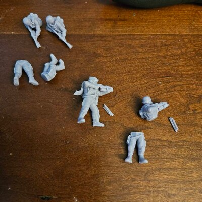 Specialized/command/recon Infantry Heck Ghosts 28mm Thatevilone - Etsy