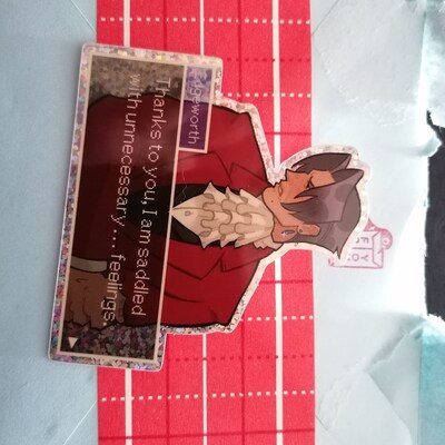 Ace Attorney Beanix / Phoenix Wright 4x6 Postcard Print - Etsy