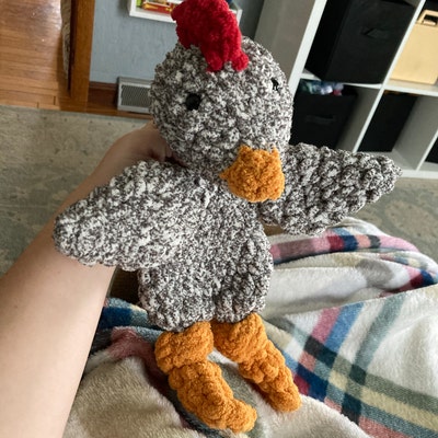 MINI Chickie Chicken Knotted Lovey Crochet Chicken PATTERN - Etsy
