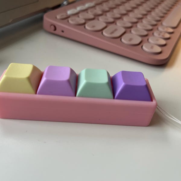 Keyboard Fidget Toy Keychain for Adults Cupcake Lover Gift Idea ...