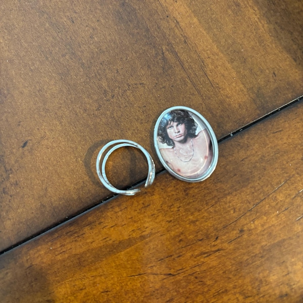 Robert Plant Led Zeppelin Ring | Handmade Image Ring | Americana ...