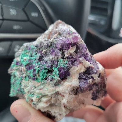 Blue and Purple Halite Mosaic Potash Mine, Carlsbad, New Mexico ...