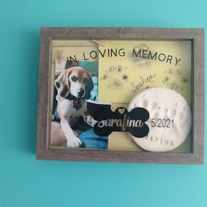 In Loving Memory Shadow Box - Etsy