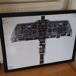 Cessna 172 Skyhawk SP Nav II + MFD Cockpit Poster - Etsy