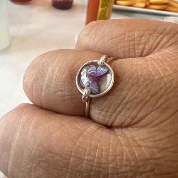 The Ellie Ring Jewelry, Rings, Silver, Gold, Handmade, Resin ...