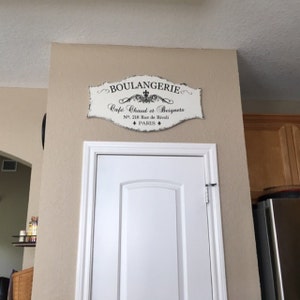 BOULANGERIE French Signs Kitchen Signs French Bakery 27 X 14 - Etsy